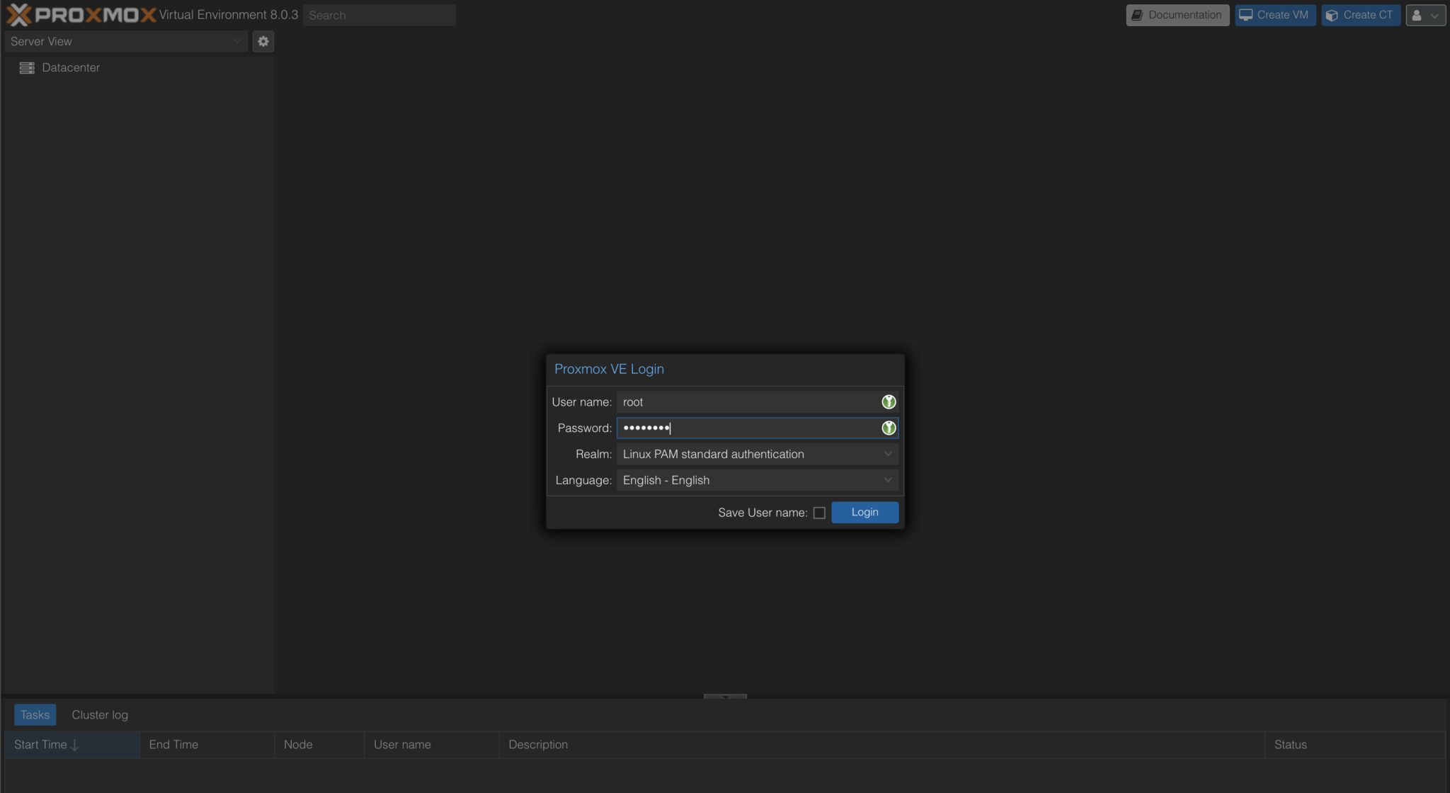 Getting Started with Proxmox VE 8.0