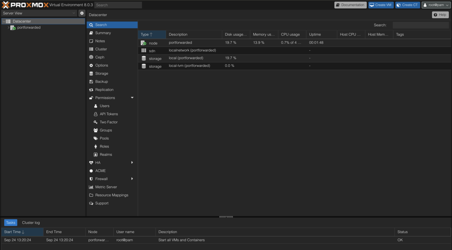 Getting Started with Proxmox VE 8.0