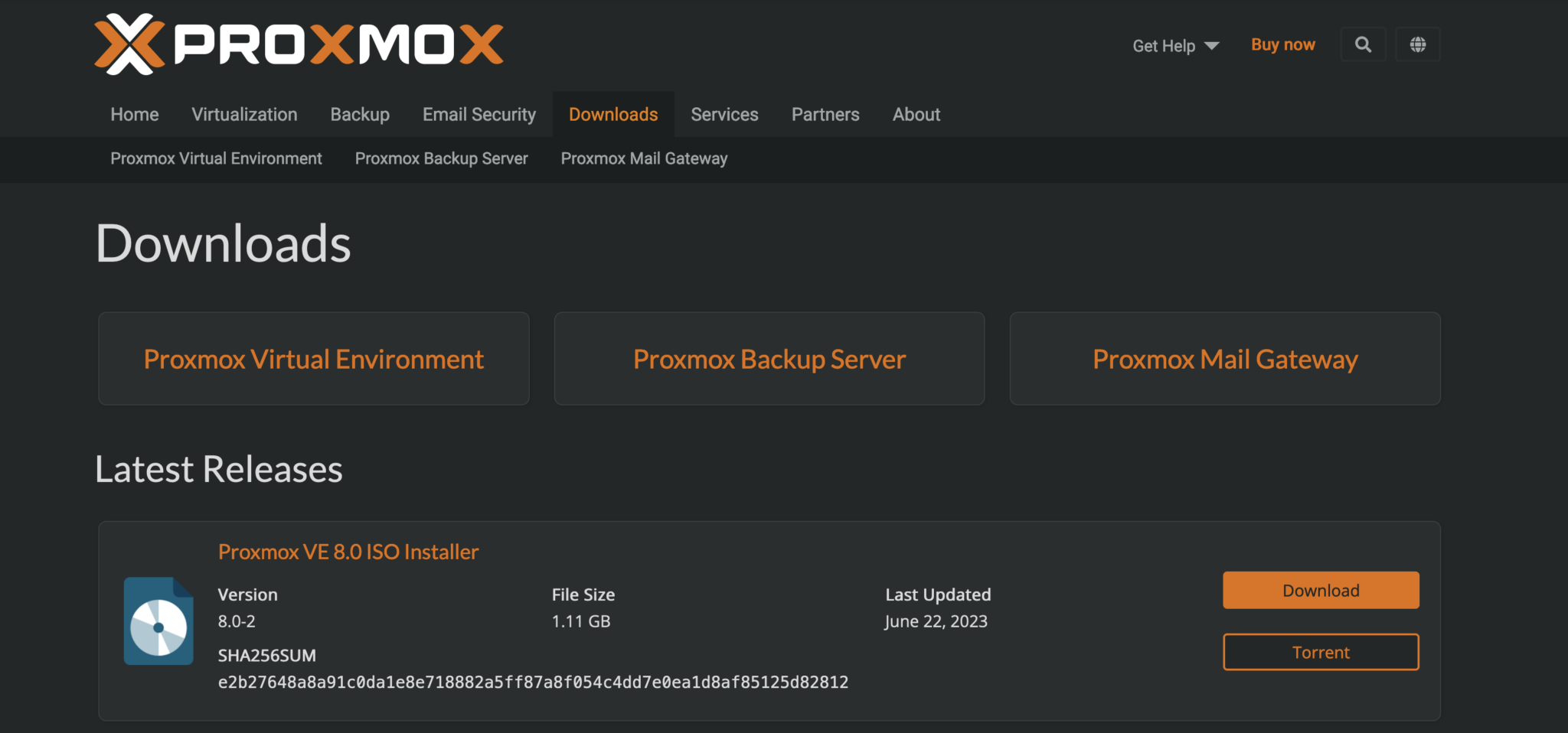 Getting Started with Proxmox VE 8.0